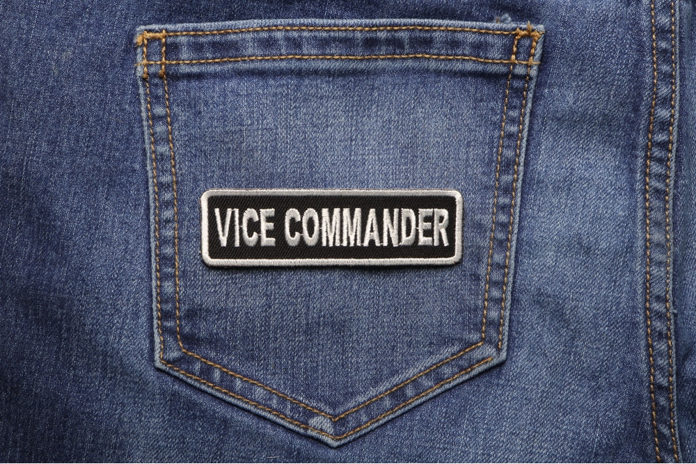 Vice Commander Patch | Embroidered Patches