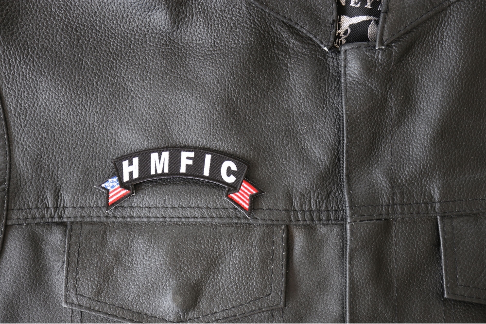 HMFIC Small Flag Rocker Patch - TheCheapPlace