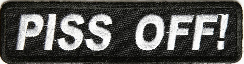 Sew or iron on Badge