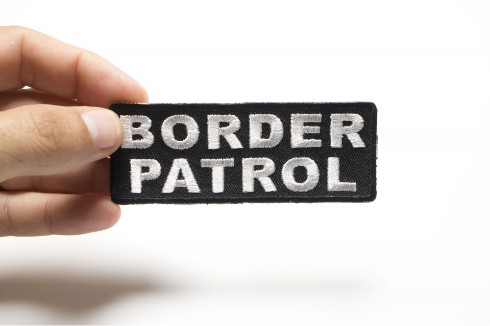 Border Patrol Patch | Embroidered Patches