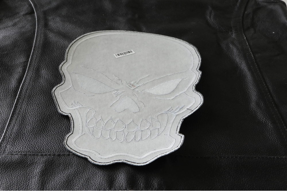 Black Skull Large Back Patch | Skull Patches -TheCheapPlace