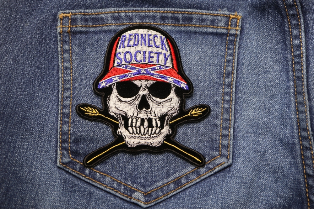Redneck Society Skull Patch - TheCheapPlace