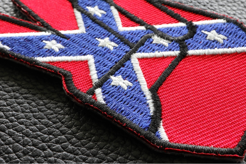 Rebel Flag Peace Fingers Patch | Southern Rebel -TheCheapPlace