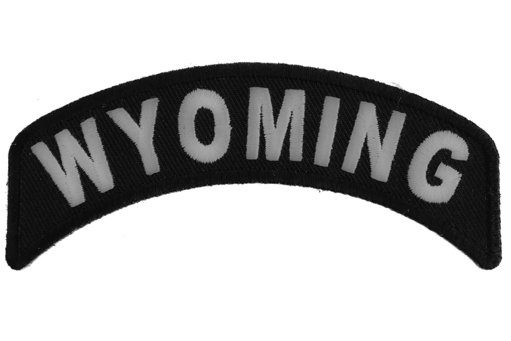 Wyoming Patch | State Rockers -TheCheapPlace