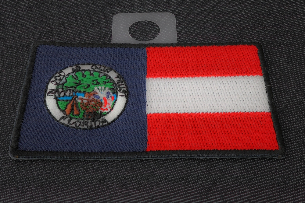 Historical Florida Flag Iron on Patch by Ivamis Patches