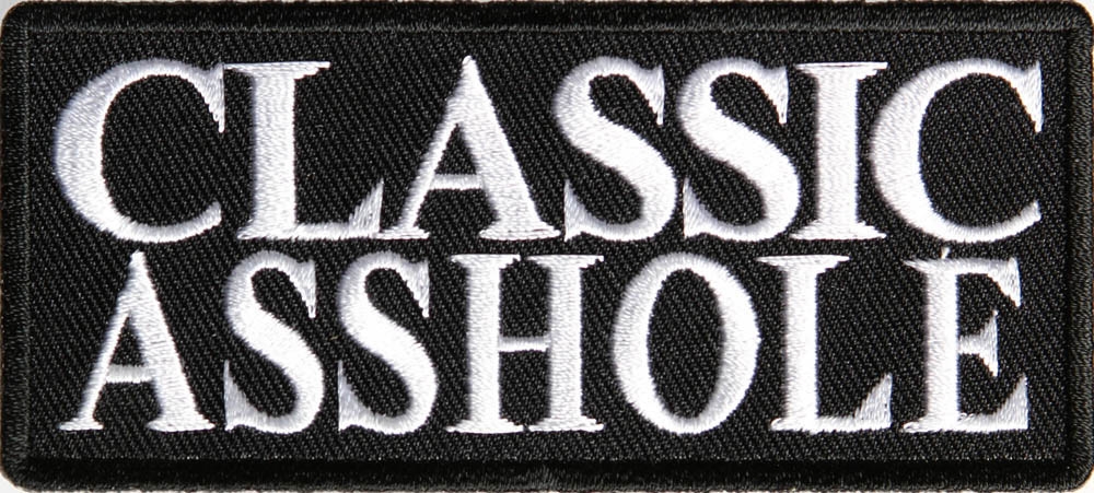 Classic Asshole Patch by Ivamis Patches