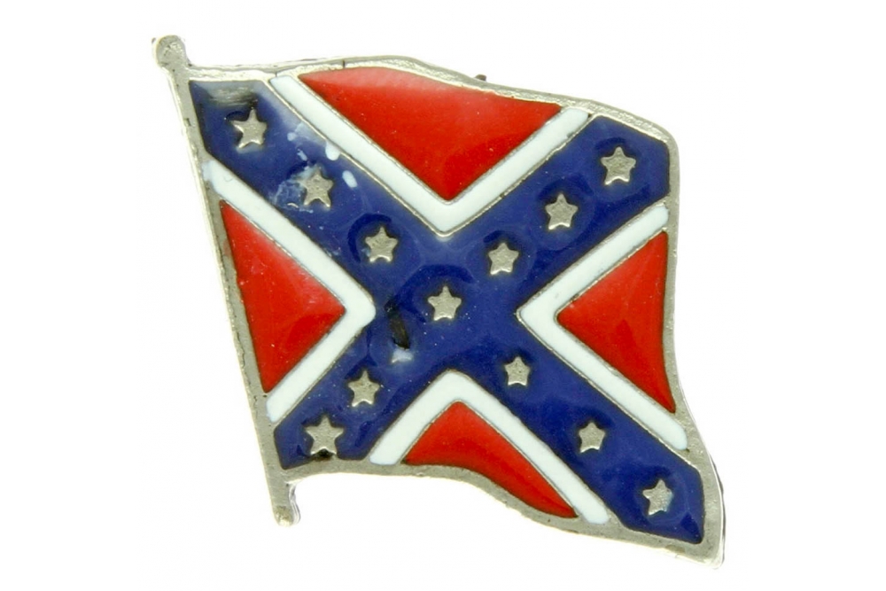 Rebel Confederate Flag Pin by Ivamis Patches