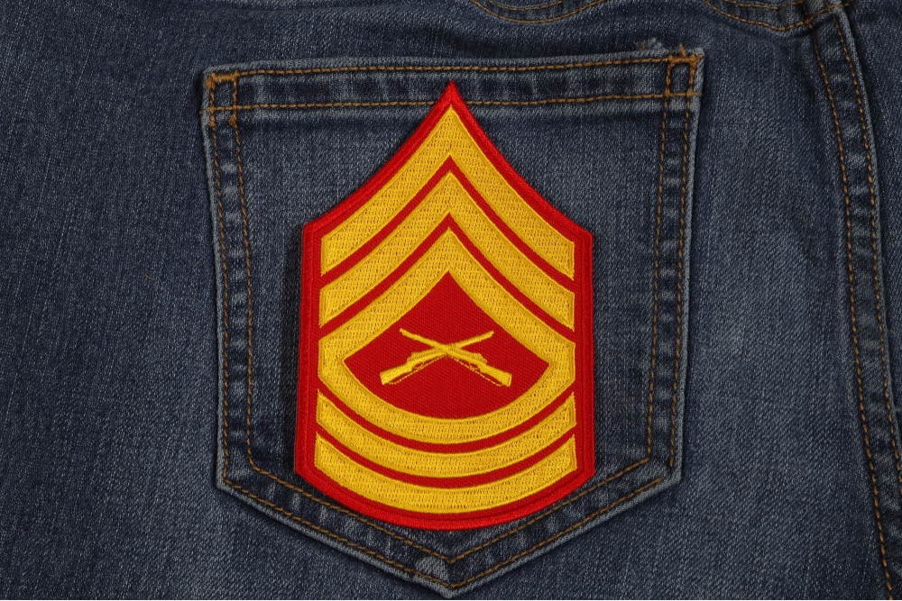 Master Sergeant Red Patch by Ivamis Patches